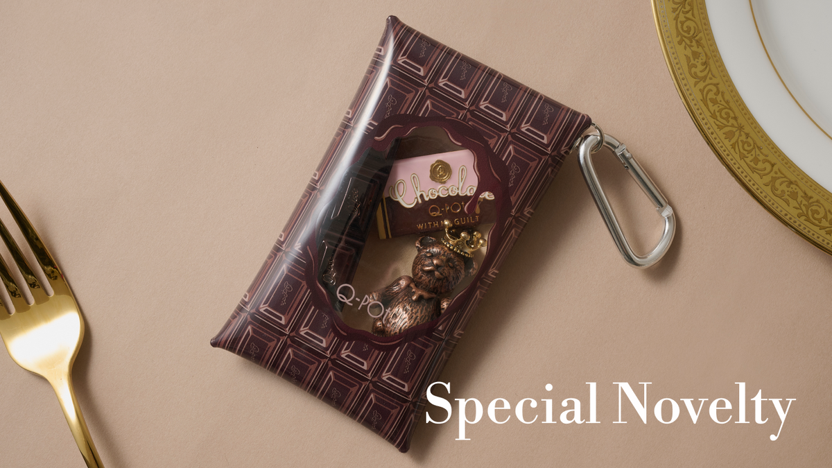 Special Novelty - Melty Chocolate Clear Pouch – Japan Jewelry Brand Q ...