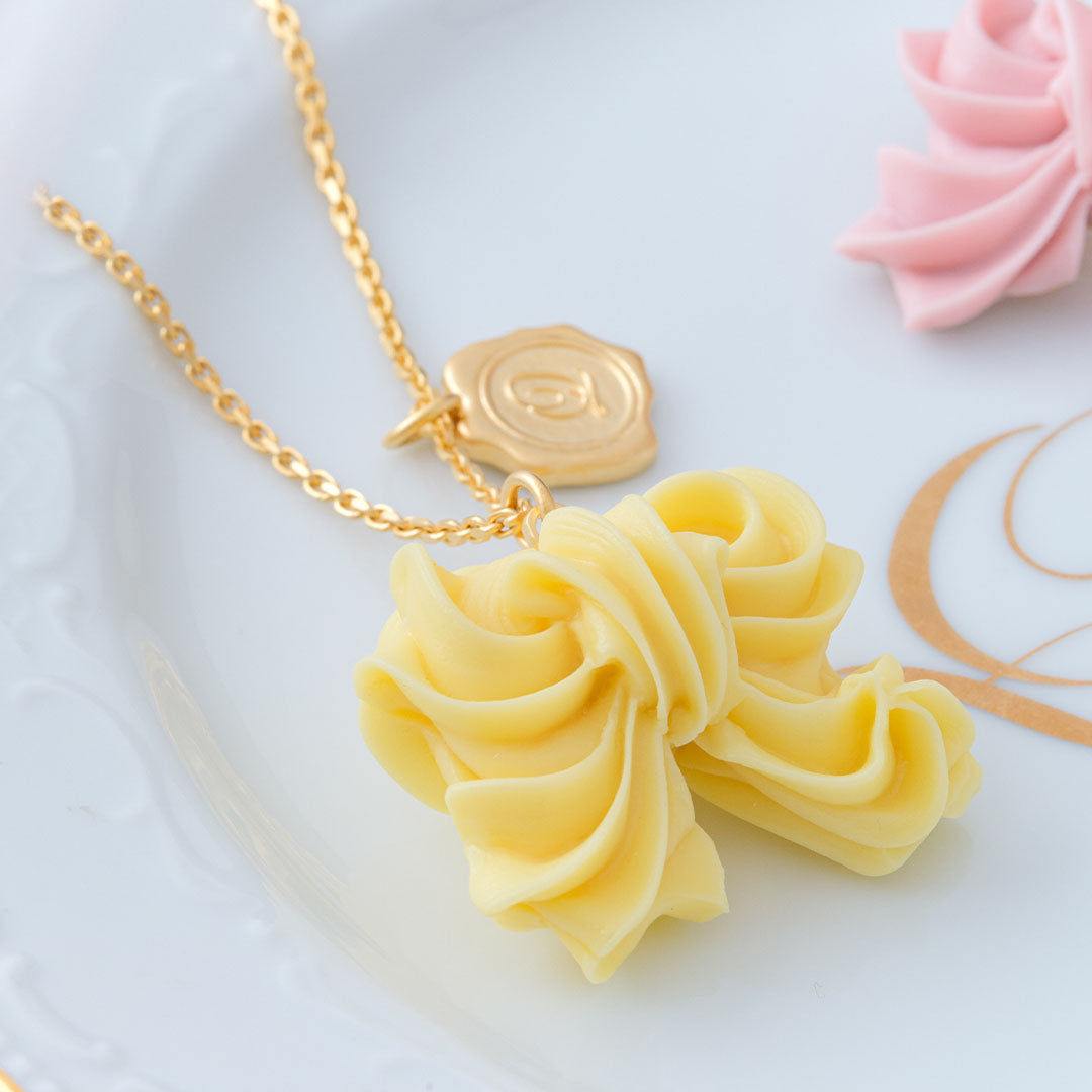 Citron Ribbon Necklace【Japan Jewelry】 – Japan Jewelry Brand Q-pot ...