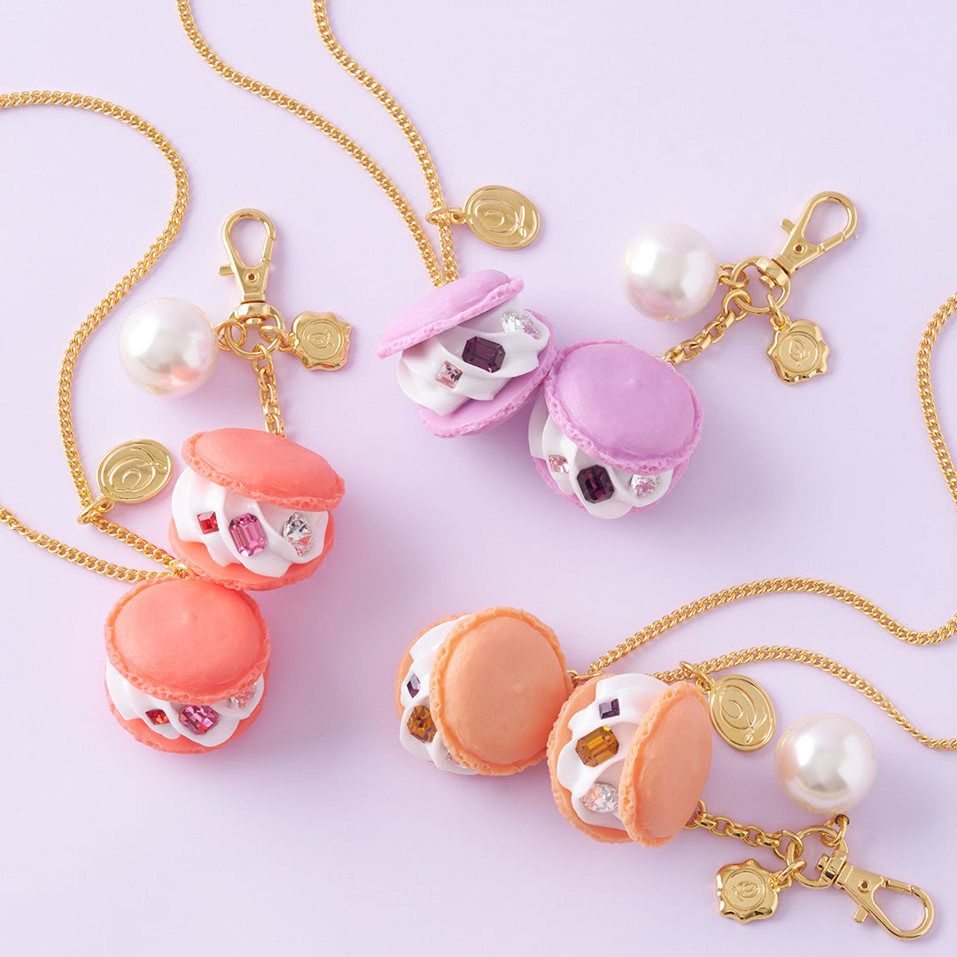 Jewel Blueberry Macaron Necklace【Japan Jewelry】 – Japan Jewelry Brand Q-pot. International ...