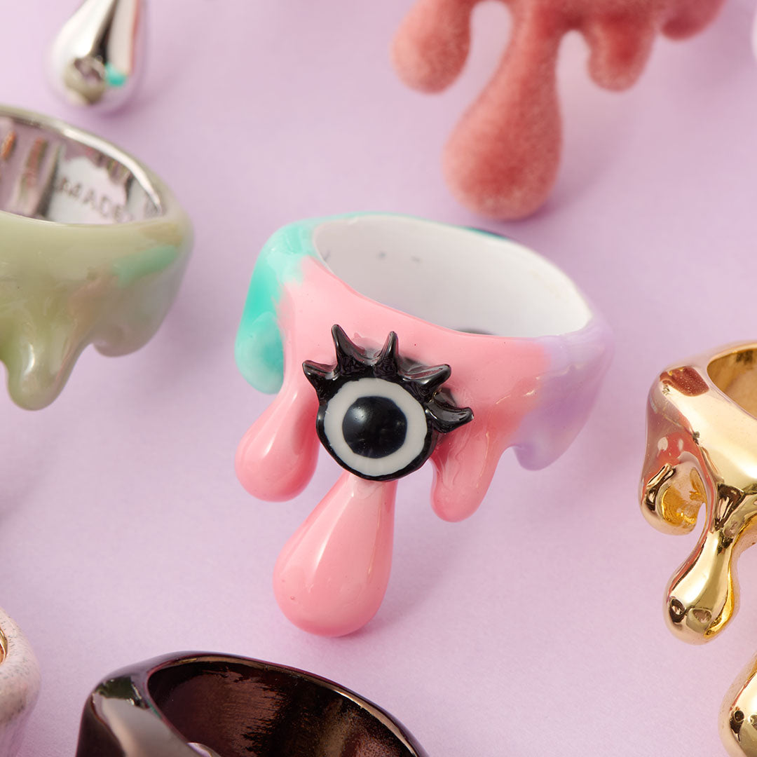 Melty Monster Melt Ring【Japan Jewelry】 – Japan Jewelry Brand Q-pot ...