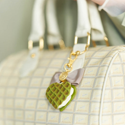 Matcha Waffle Bag Charm【Japan Jewelry】 – Japan Jewelry Brand Q-pot ...