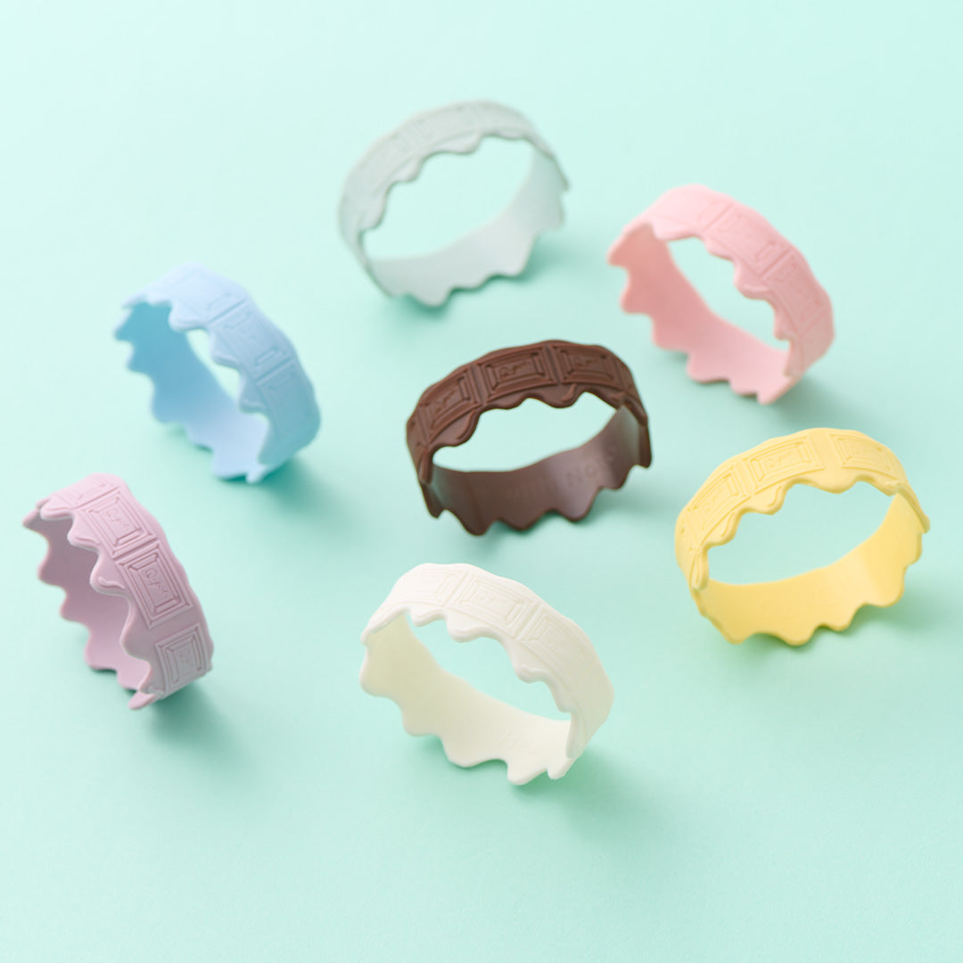 Melty Peace Chocolate Band【Donation】 – Japan Jewelry Brand Q-pot ...