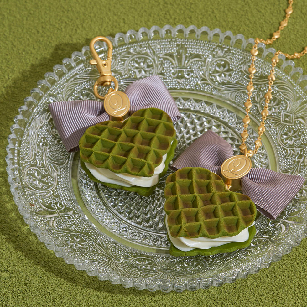 Matcha Waffle Bag Charm【Japan Jewelry】 – Japan Jewelry Brand Q-pot ...