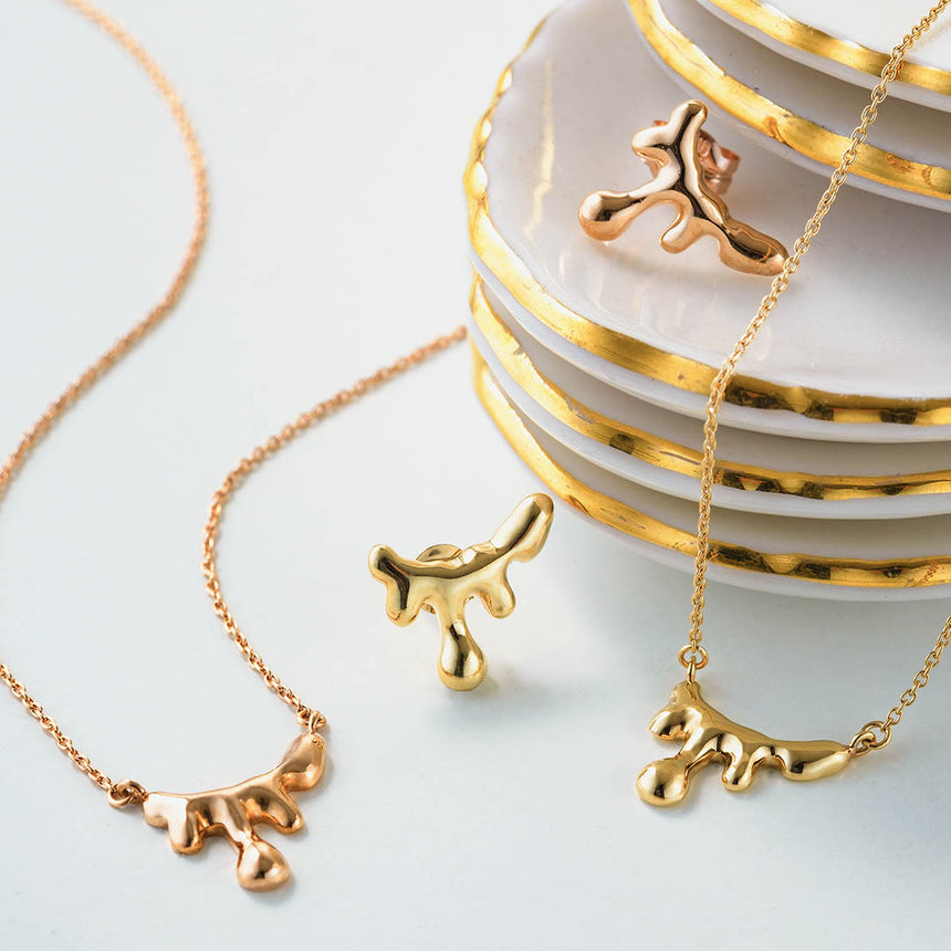 Fluffy Round Biscuit Necklace【Japan Jewelry】 – Japan Jewelry Brand Q ...
