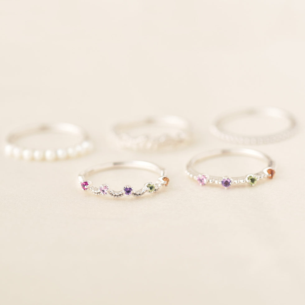 【10K Gold / Order Jewelry】Sparkling Mix Fruits Ring【Japan Jewelry ...