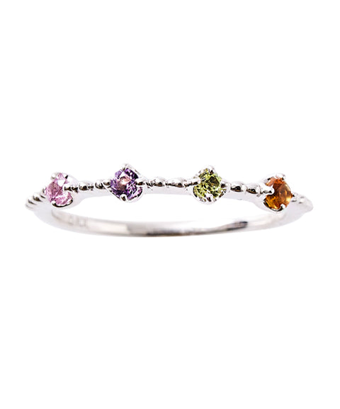 【10K Gold / Order Jewelry】Sparkling Mix Fruits Ring【Japan Jewelry ...