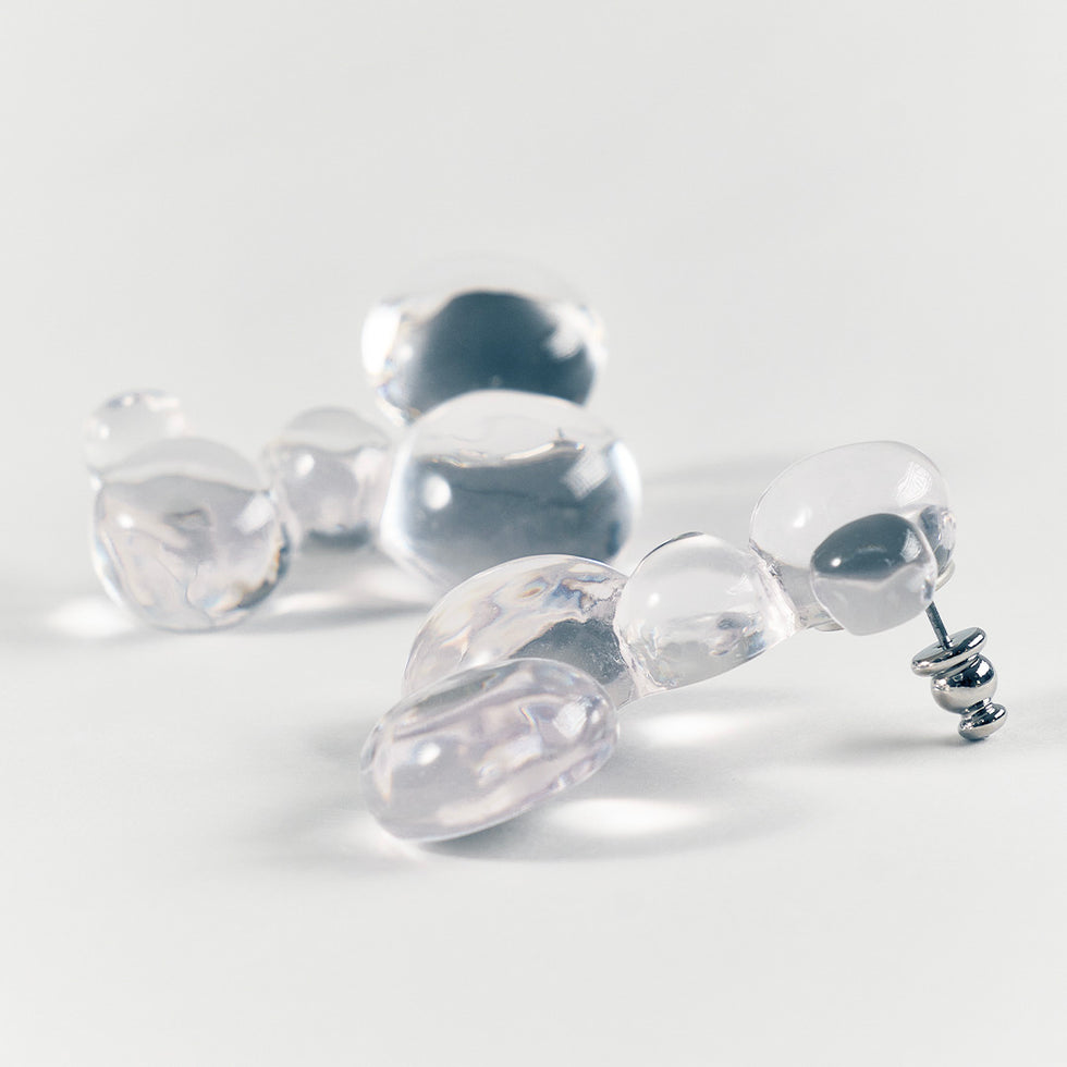 Bubbles Pierced Earrings (Pair)【Japan Jewelry】 – Japan Jewelry Brand Q-pot. International Online ...