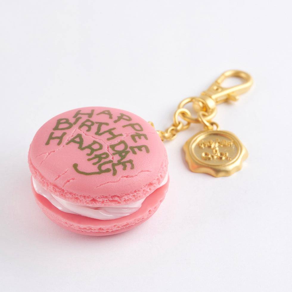 【Harry Potter Collaboration】HAPPEE BIRTHDAE HARRY Macaron Bag Charm【Ja ...