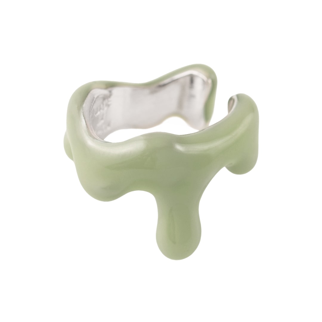 Melty Melt Ear Cuff (Pale Green)【Japan Jewelry】 – Japan Jewelry Brand Q ...