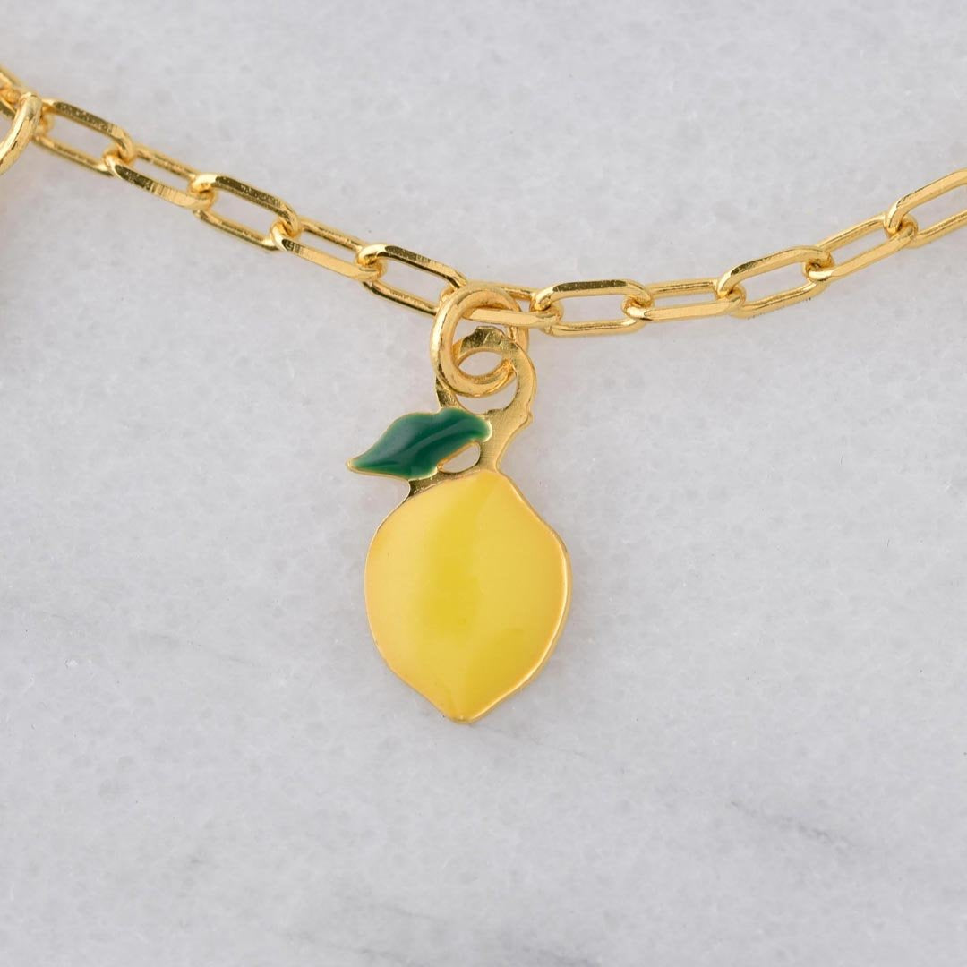 Lemon Chain Bracelet【Japan Jewelry】 – Japan Jewelry Brand Q-pot ...
