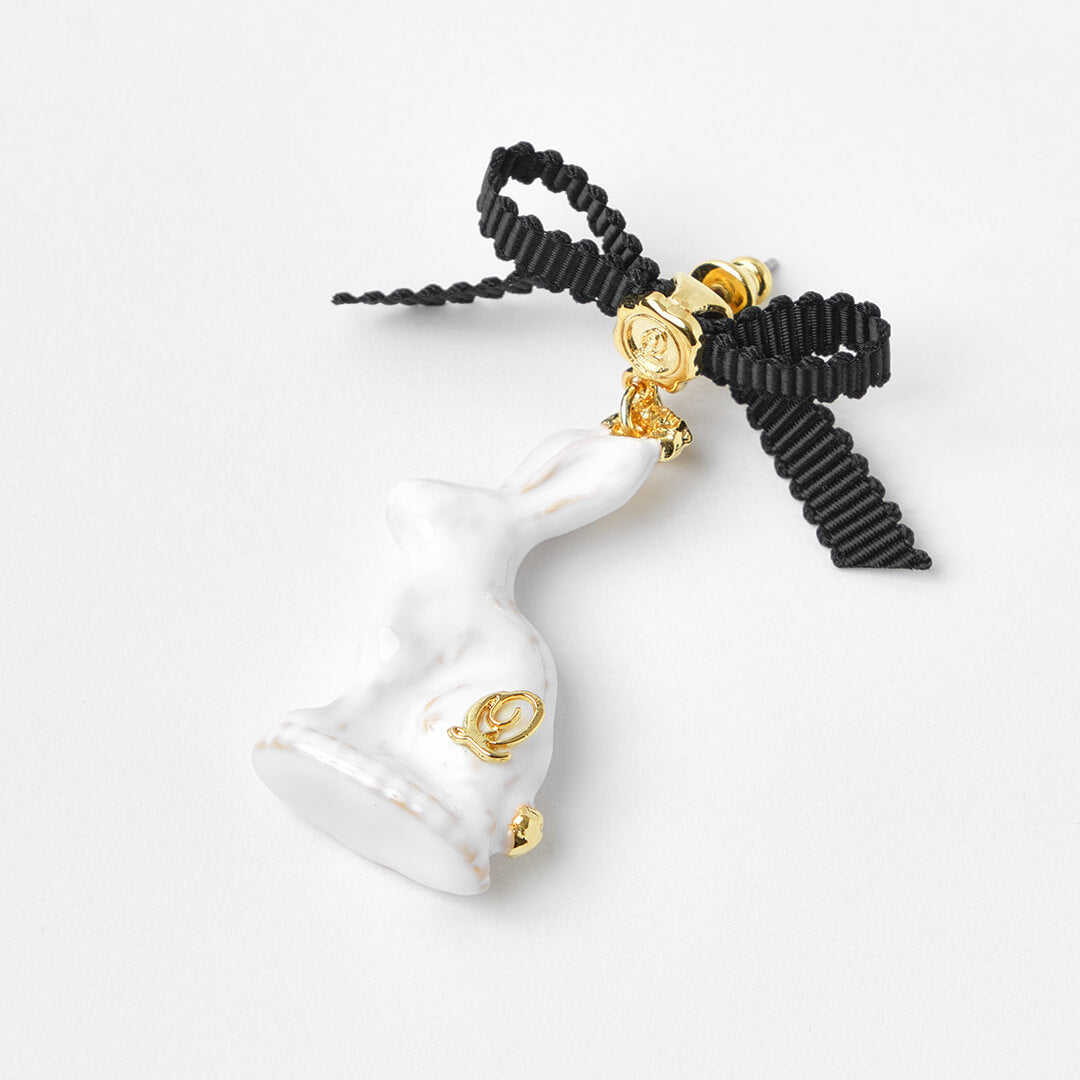 Rabbit Feve Pierced Earring (1 Piece)【Japan Jewelry】 – Japan Jewelry ...
