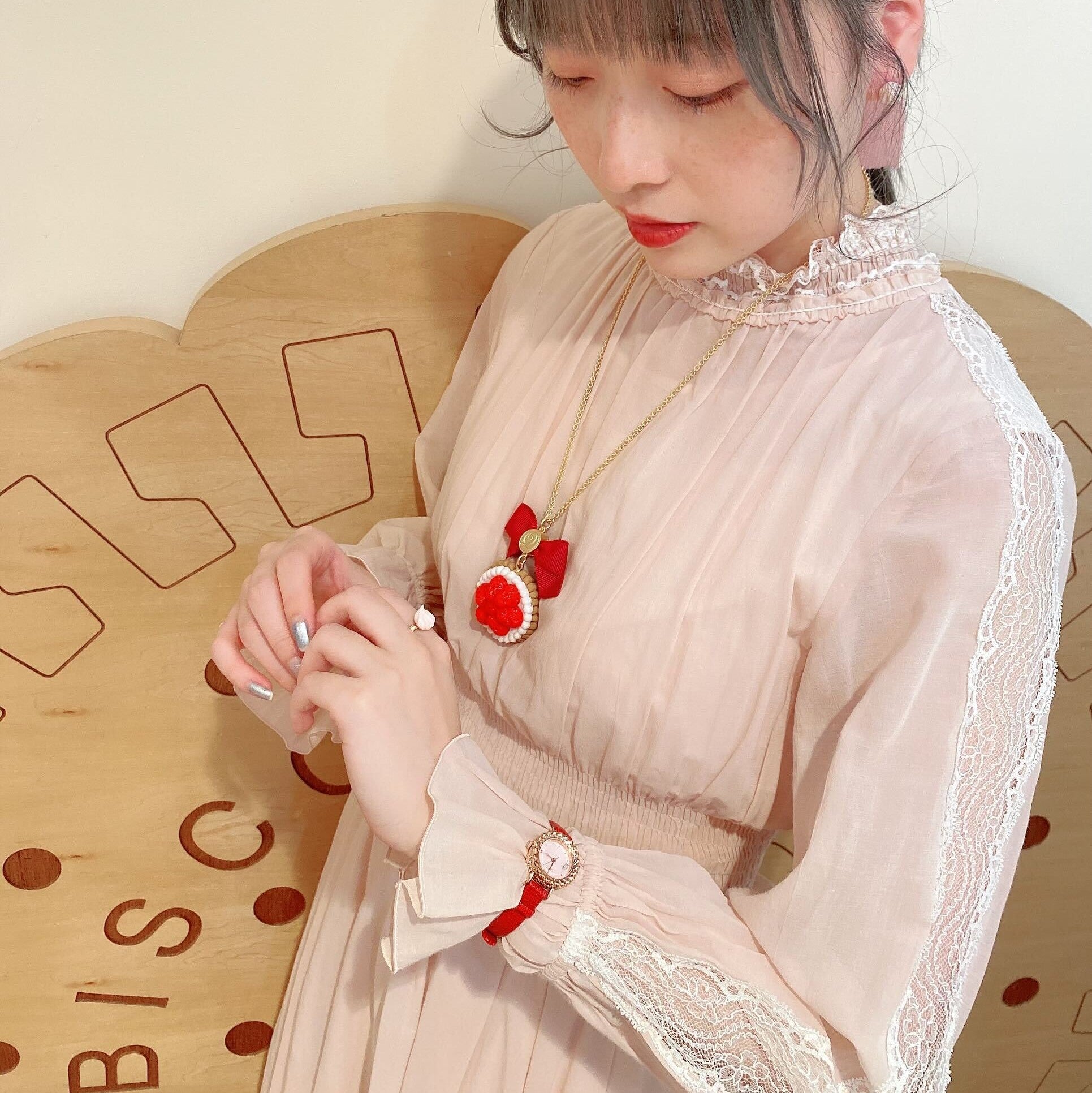 Strawberry Sugar Snow Whipped Cream Ring【Japan Jewelry】 – Japan Jewelry ...