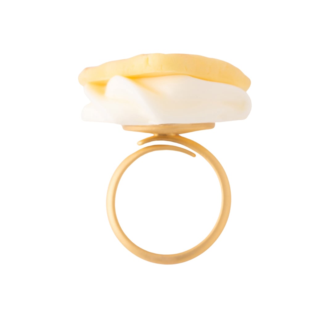 Buttermilk Waffle Ring【Japan Jewelry】 – Japan Jewelry Brand Q-pot ...