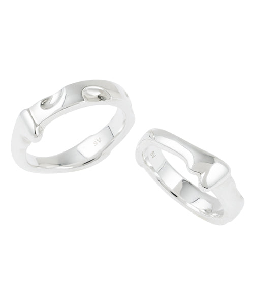 【Silver925/Special Package】Melting Cheese Ring (Silver)【Japan Jewelry】 – Japan Jewelry Brand Q ...